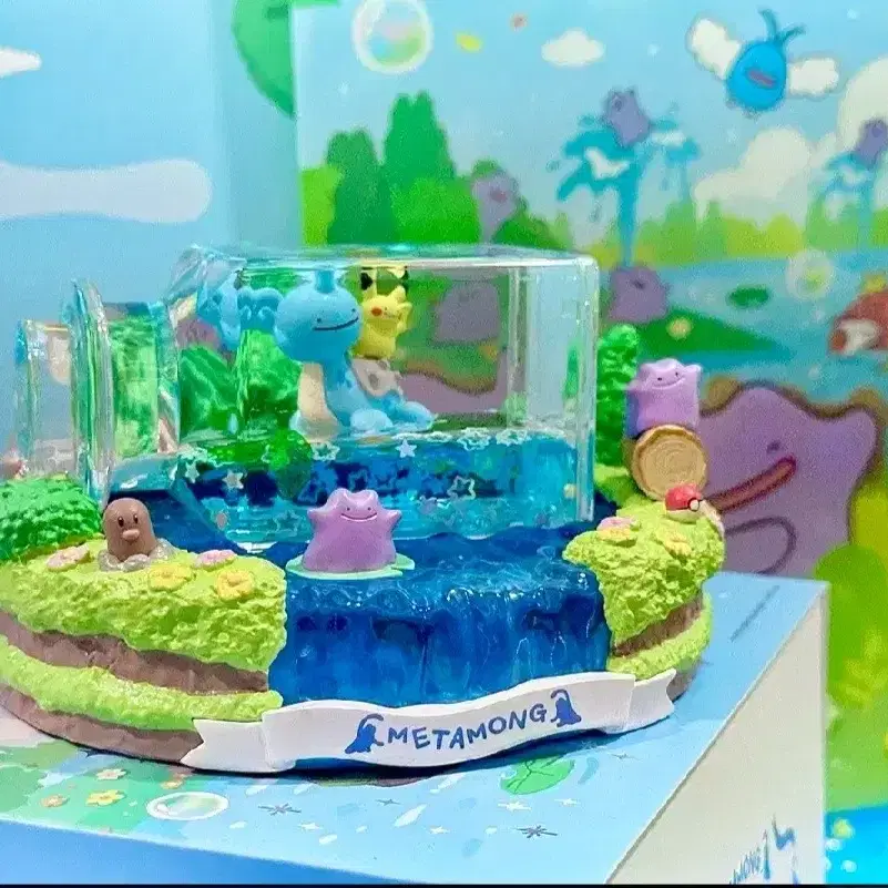 POKÉMON | 포켓몬스터 Selling Pokémon Pop-up Ditto Water Ball Figure #포켓몬 on ...