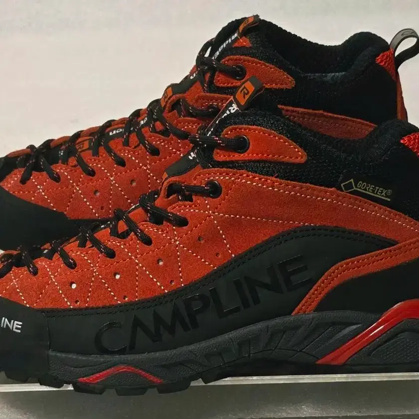 CAMPLINE Gore-Tex Light Hiking & Trekking Shoes Ridge Sole Women's 235 ...