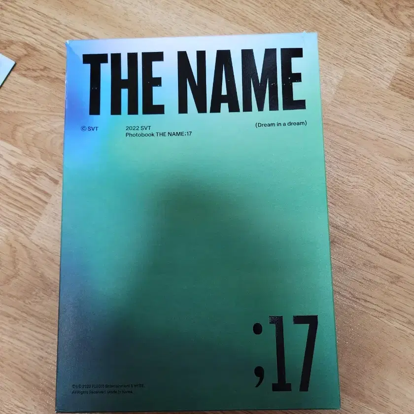 SEVENTEEN | 세븐틴 Seventeen - 2022 SVT PHOTOBOOK : THE NAME;17 on Bunjang ...