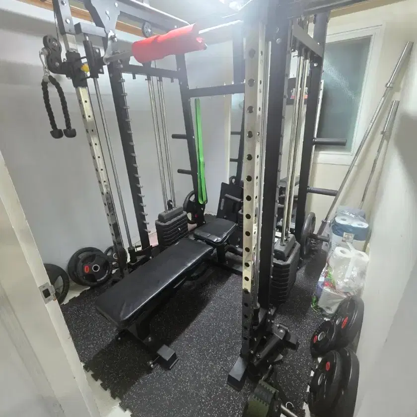 K2 Heewoo Sports K2 Multi Rack Home Gym Smith Machine on Bunjang Global ...
