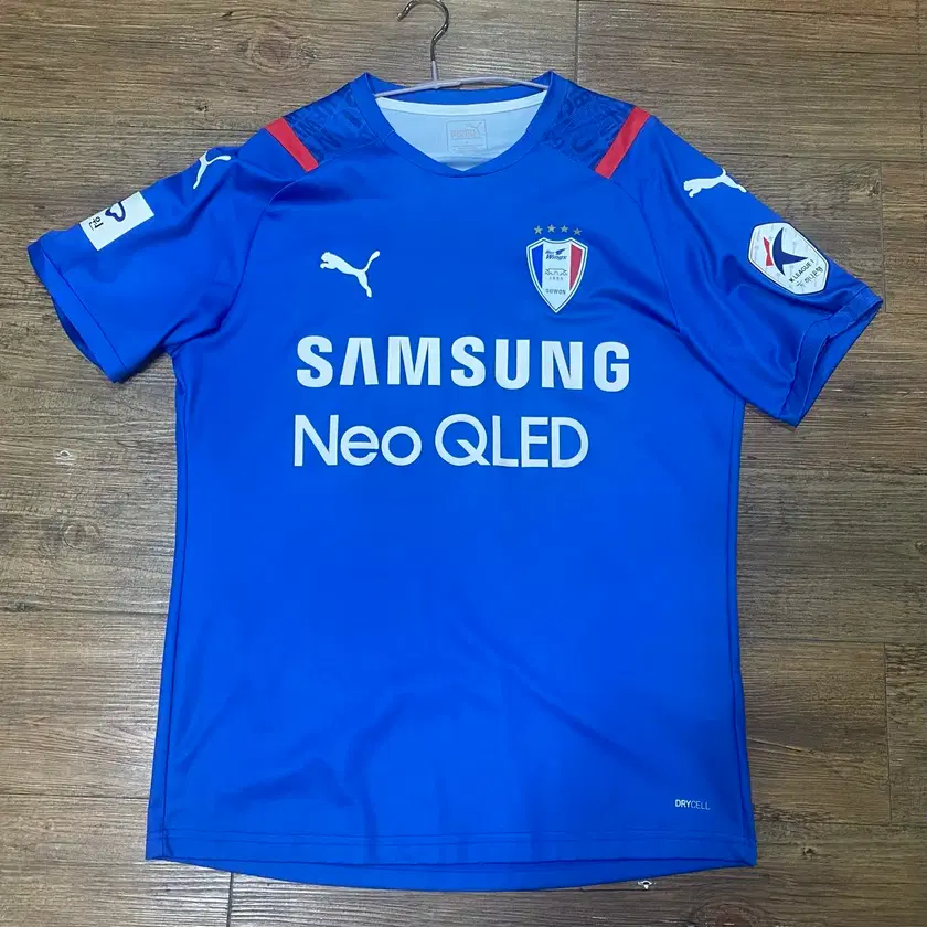Suwon Samsung Bluewings Uniform on Bunjang Global Site.