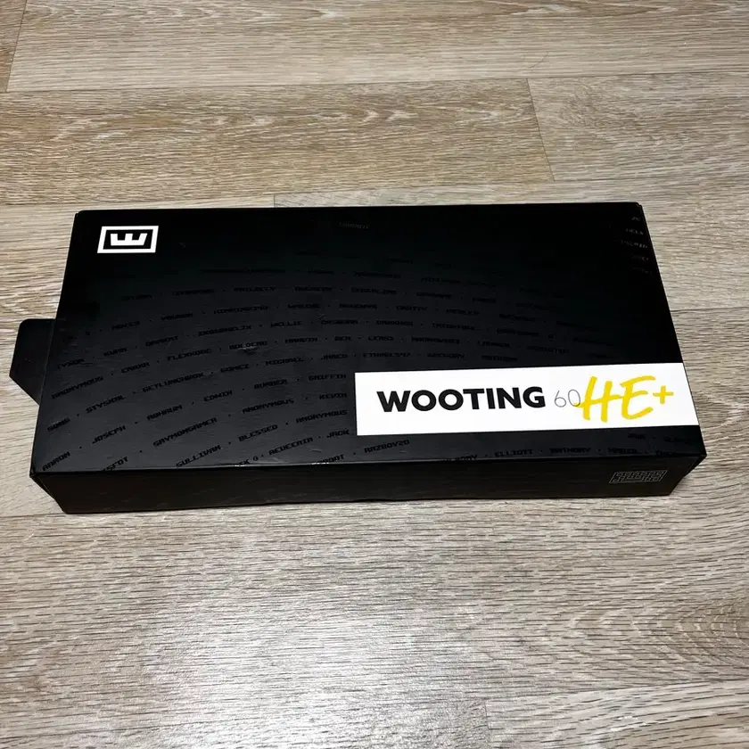 Wooting 60HE+ 우팅 키보드 on Bunjang Global Site.
