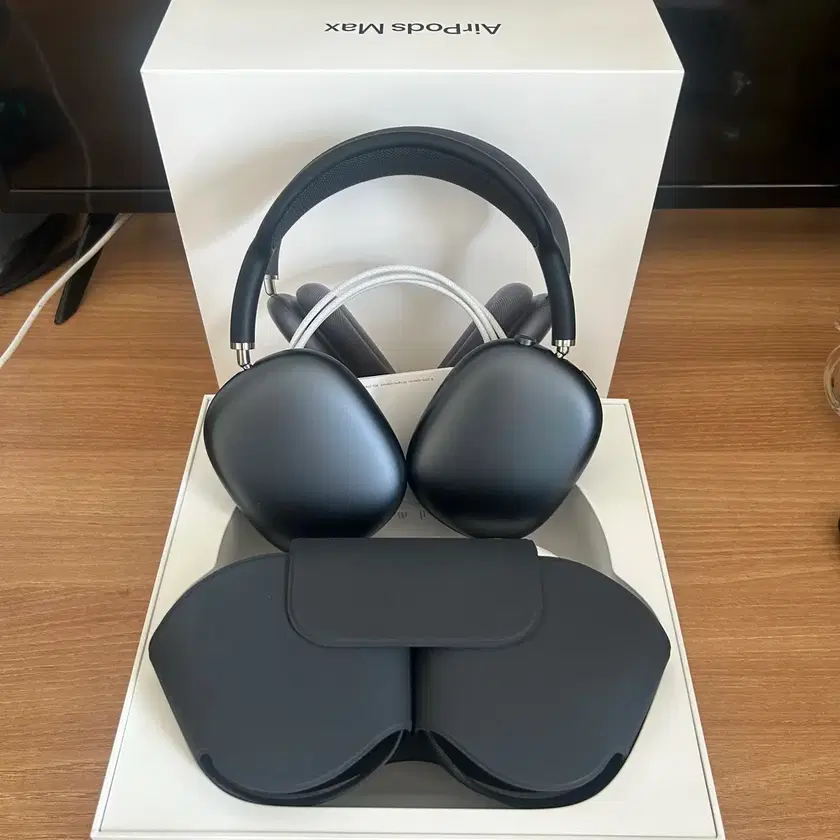 APPLE | 애플 AirPods Max 2024 (Midnight) + charging cable full box for ...