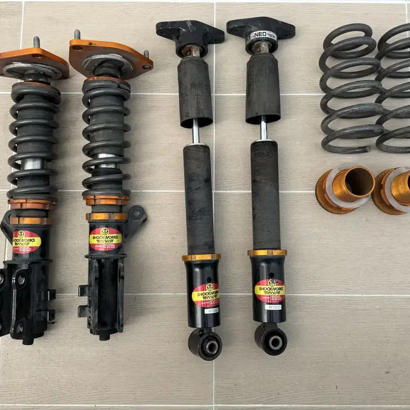 Neotech Enseolle Coilover (K5, K7, New Riize, Grandeur IG) on Bunjang Global Site.