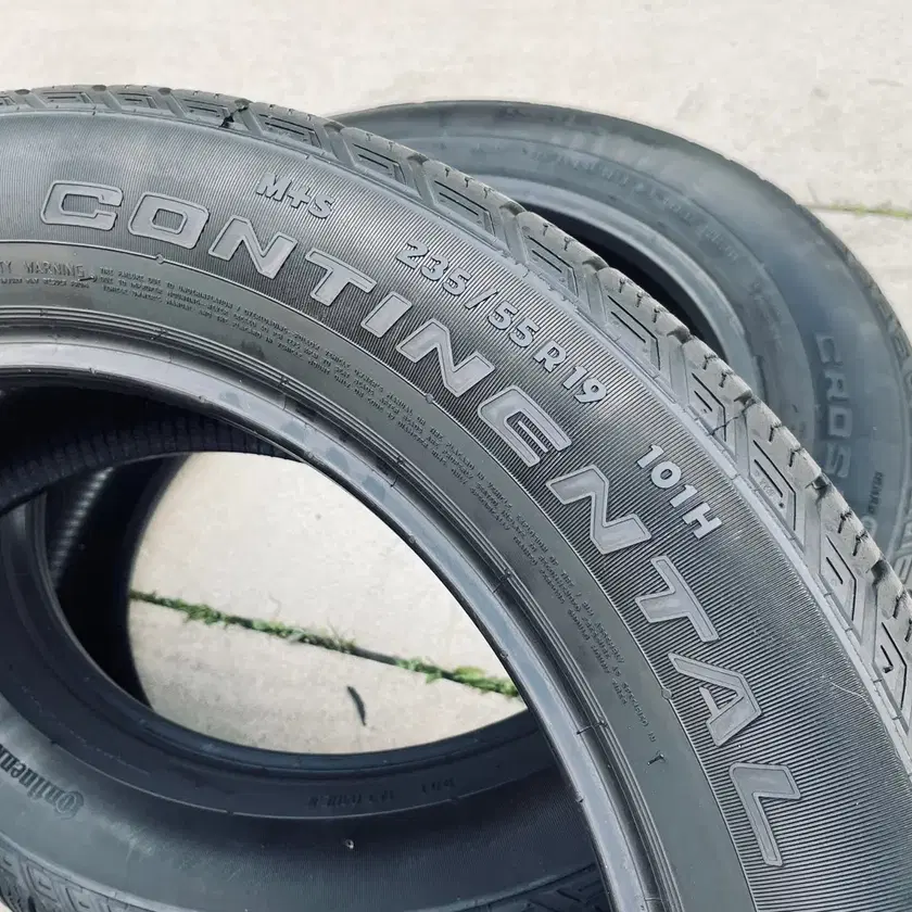 Continental 2355519 / 235 55 19 Used Tires, Two Pieces #콘티넨탈,#lx스포츠 ...