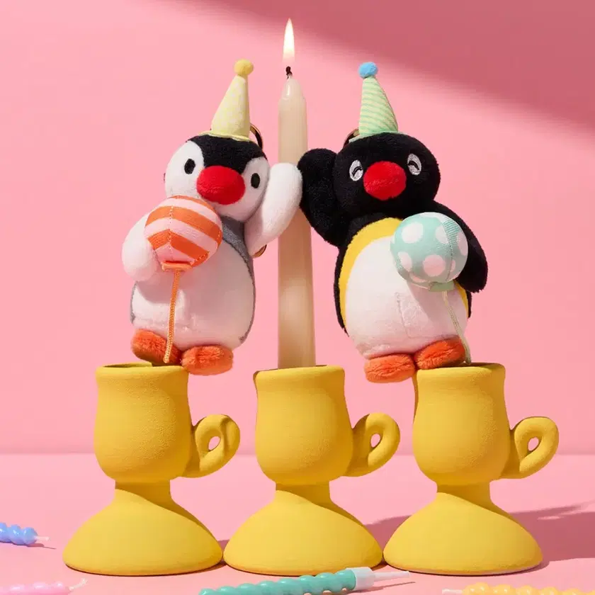 CGV Pingu, Pinga Party Key Ring New Product #핑구,#키링,#핑구키링,#핑구보따리키링,#cgv on Bunjang Global Site.