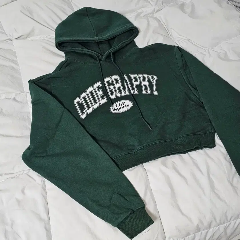CODEGRAPHY | 코드그라피 Codegraphy Women's Logo Arch Crop Hoodie F - Deep ...