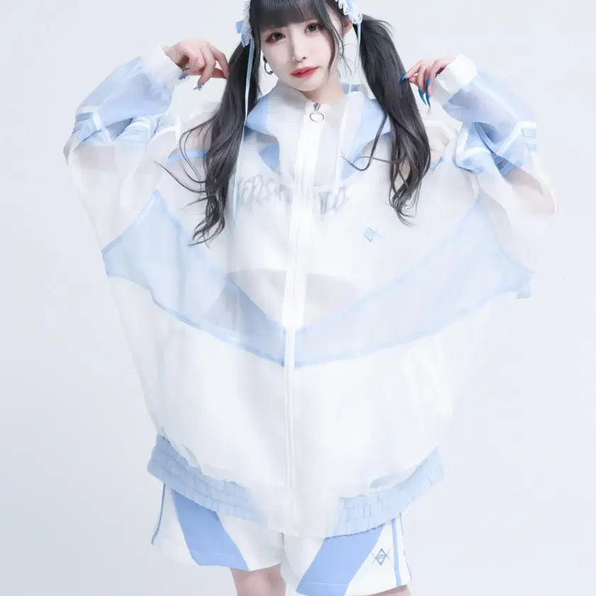 reflem Reflew See-through High Neck Parka Mizuiro Subculture Mass-produced Androgynous #ililil ...