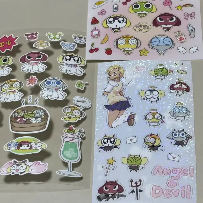 Keroro unofficial goods stickers sell in bulk #케로로스티커,#케로로 on Bunjang ...