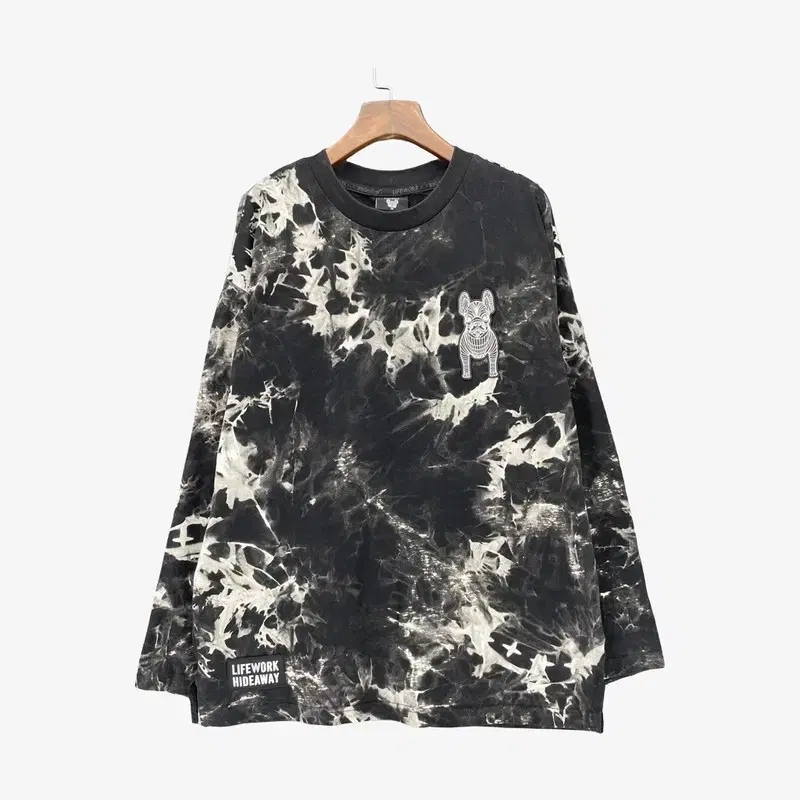 LIFEWORK | 라이프워크 (M) Lifework Flower Long Sleeve Tee TB0912 #라이프워크,#Lifework,#긴팔티,#플라워,#블랙 on ...