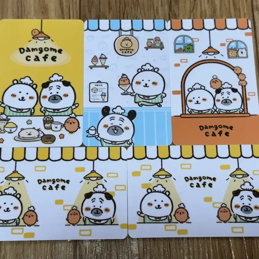 Nongdamgom Pop-up Cafe Lucky Draw photocard #농담곰,#담곰이,#포토카드 on Bunjang ...