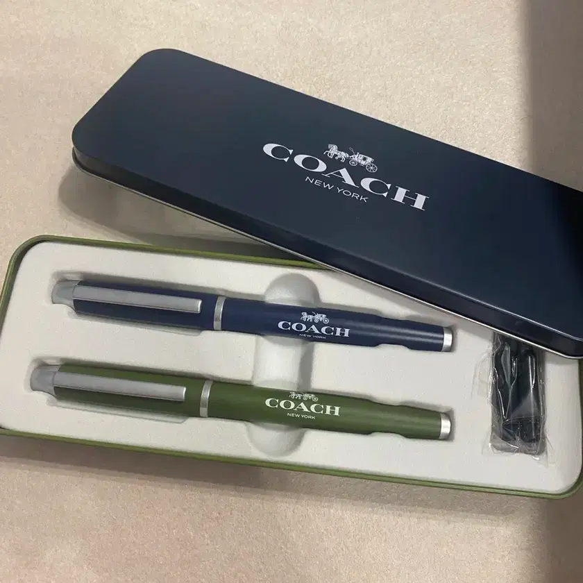 Authentic Coach fountain pen set, new product #코치,#만년필,#만년필케이스,#코치만년필 ...
