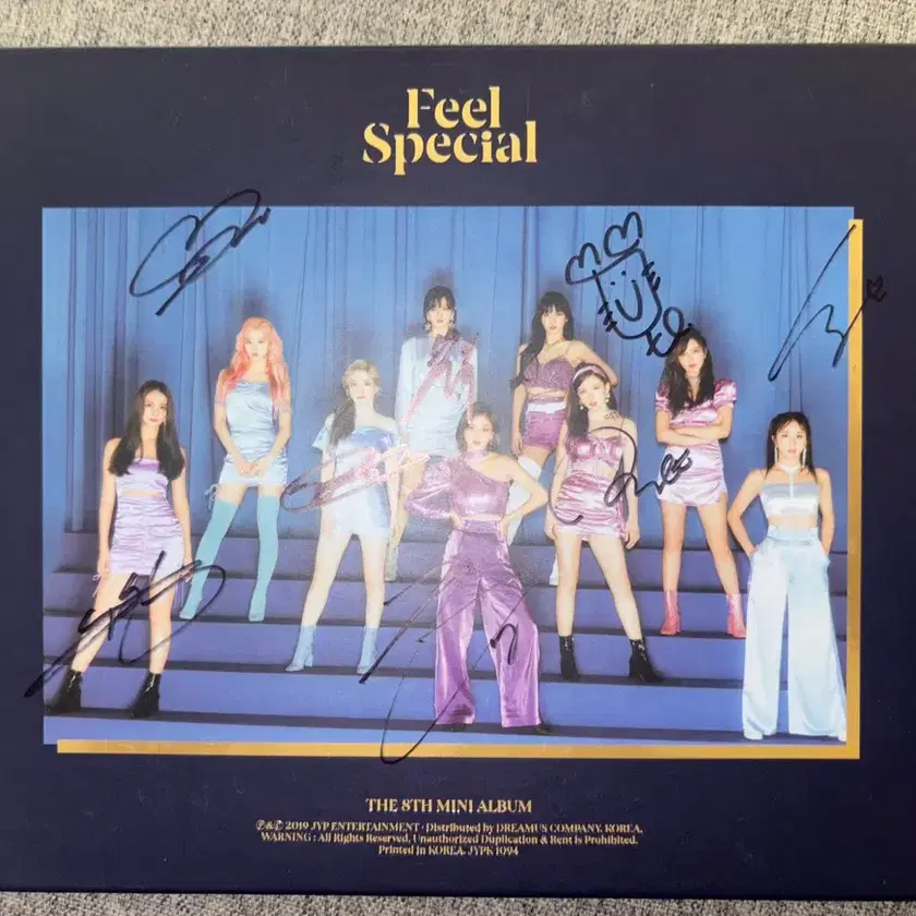 TWICE | 트와이스 Twice Feel Special Autographed Sign Album Poca X on ...