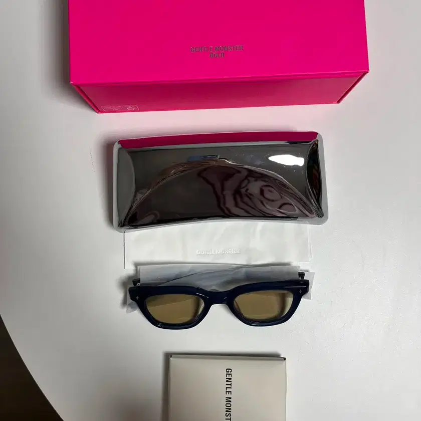 GENTLE MONSTER | 젠틀몬스터 Gentle Monster Gauss NC3 navy blue temple/brown ...