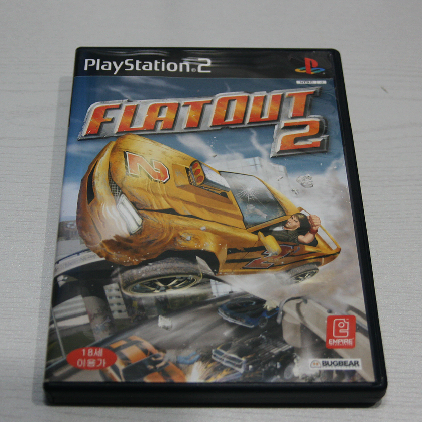 PS2 title FLATOUT2 #ps2타이틀,#FLATOUT2,#플랫아웃2,#플레이스테이션2,#플랫아웃 on Bunjang ...