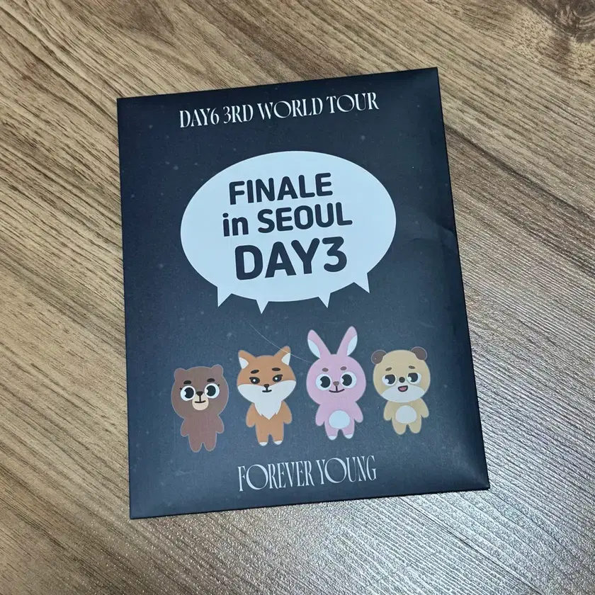 DAY6 | 데이식스 DAY6 Forever Young Finale Encore Admission Key Kit poca on ...