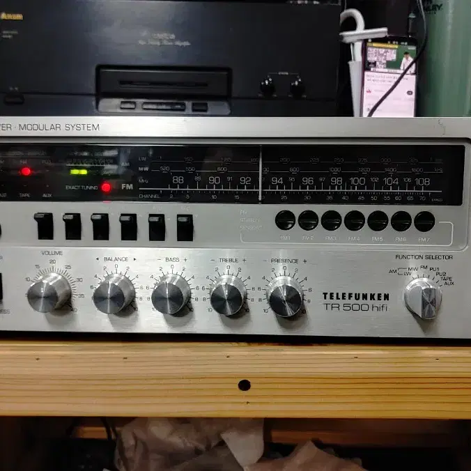 Telefunken TR 500 hifi Receiver Amplifier on Bunjang Global Site.