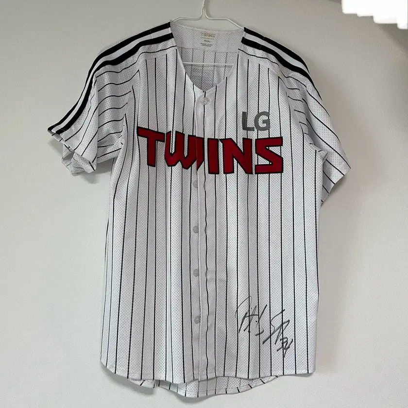 LG TWINS Lji Twins Standard Home Uniform 105(XL) Park Dong-won Marking ...