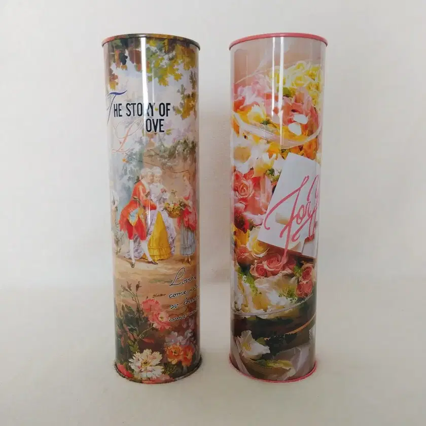 Large Flower Tin Piggy Bank / Classic Stationery Vintage Iron Interior ...