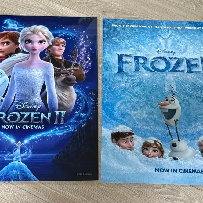 Frozen poster (2 types) on Bunjang Global Site.
