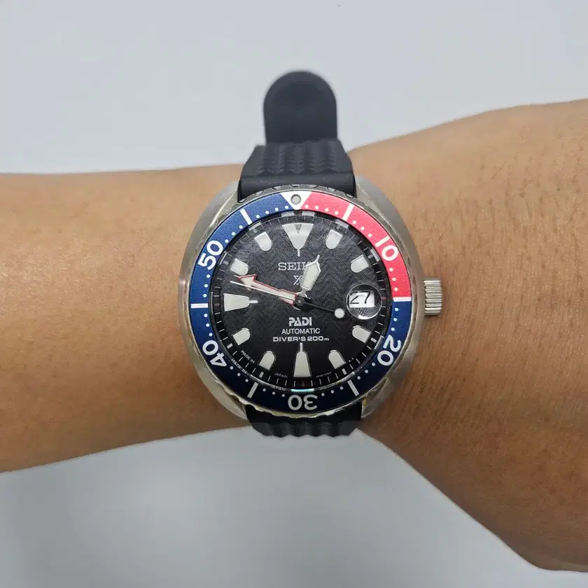 Seiko Mini Turtle Pepsi #세이코,#미니터틀,#세이코미니터틀 on Bunjang Global Site.