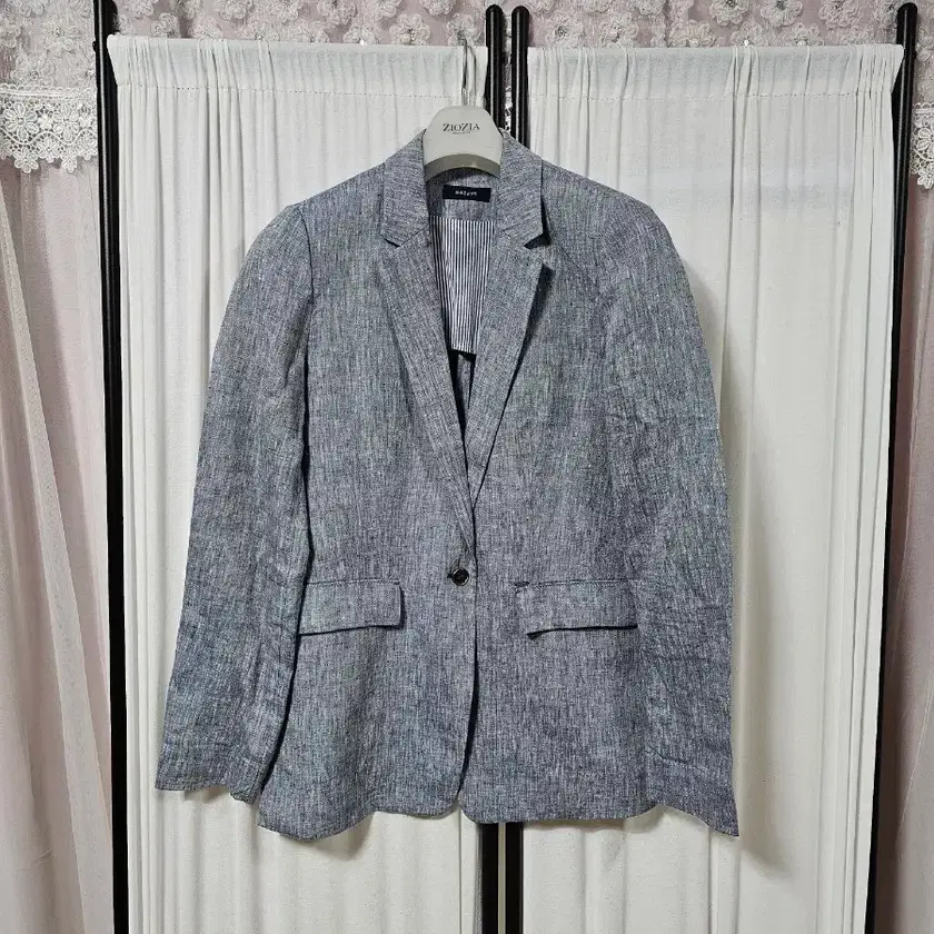 HAZZYS | 헤지스 Hazzys Linen Jacket (95) on Bunjang Global Site.