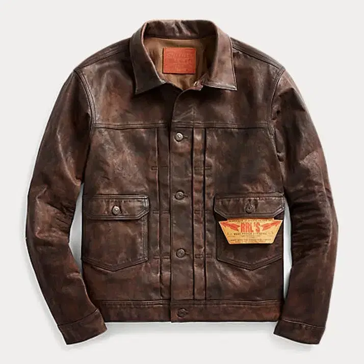 Looking to buy RRL leather trucker jacket. on Bunjang Global Site.