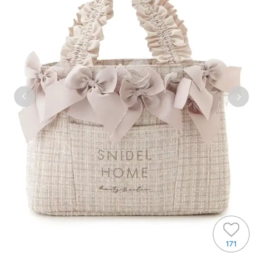 Snidel Home Ribbon Tweed Bag snidel home #스나이델,#스나계,#메종드플뢰르,#란다,#스나이델홈 on Bunjang Global Site.