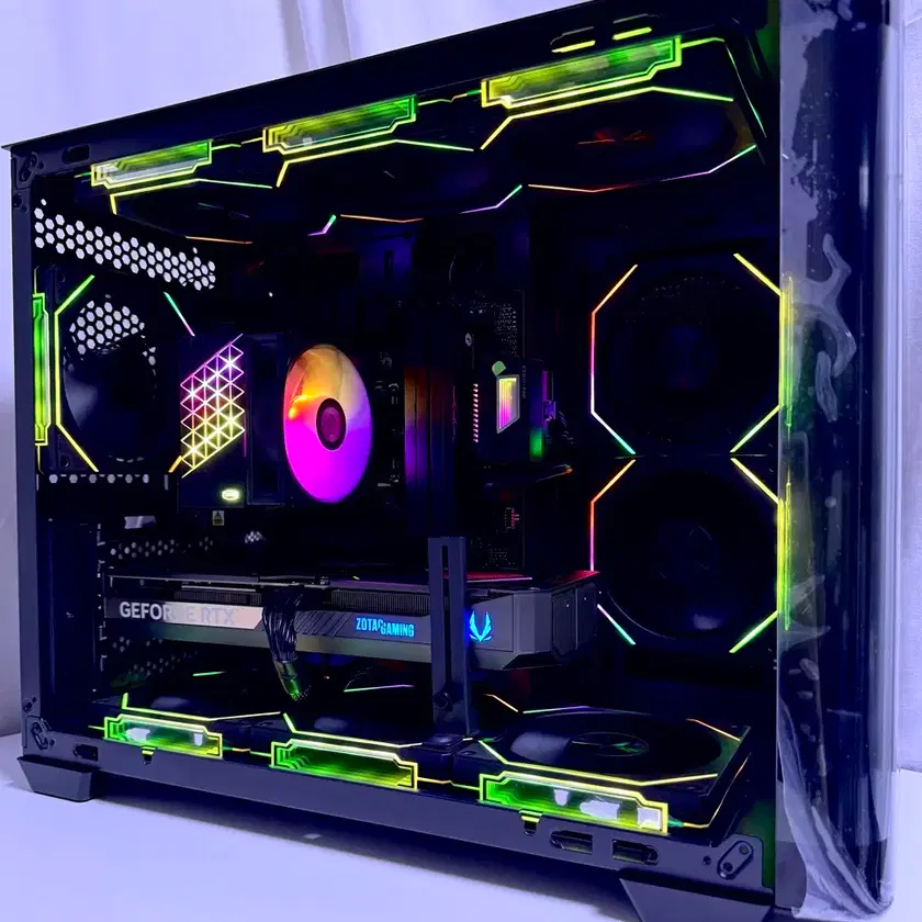 High-end black computer/9600x, 5070/Partial PC possible #게이밍컴퓨터,#고성능컴퓨터 ...