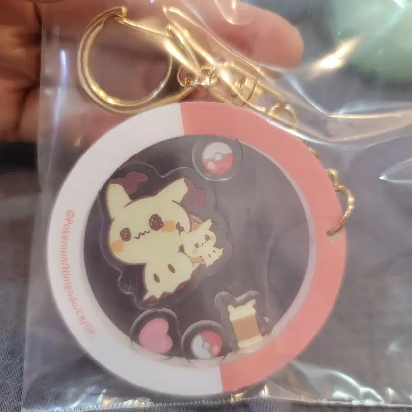 POKÉMON | 포켓몬스터 Lotte Pop-up Pokemon Wobbling Acrylic Key Ring (Mimikyu ...