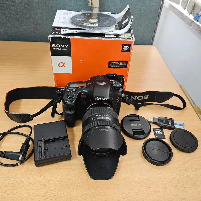 SONY | 소니 Sony A77 Camera Body + SAL1650 Lens #소니,#DSLR,#카메라바디,#렌즈 on ...