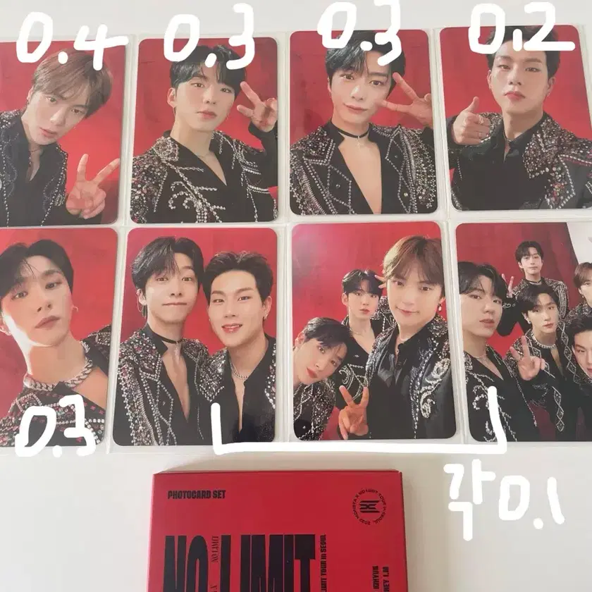 MONSTA X | 몬스타엑스 Monsta X No Limit Concert poca on Bunjang Global Site.