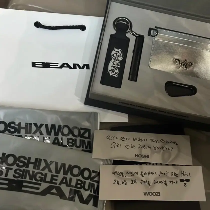 SEVENTEEN | 세븐틴 Seventeen Hoshi Woozi Beam Same-age Broadcast Kit, Poca ...