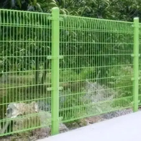 Mesh fence pin fence net pipe post. Rpp fence egi fence clamp on ...