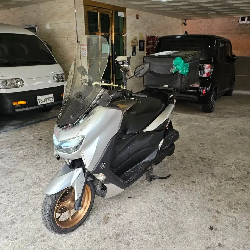 Selling a 2021 NMAX125 ABS with low mileage and front/rear dashcam at a low price! #중고오토바이 ...