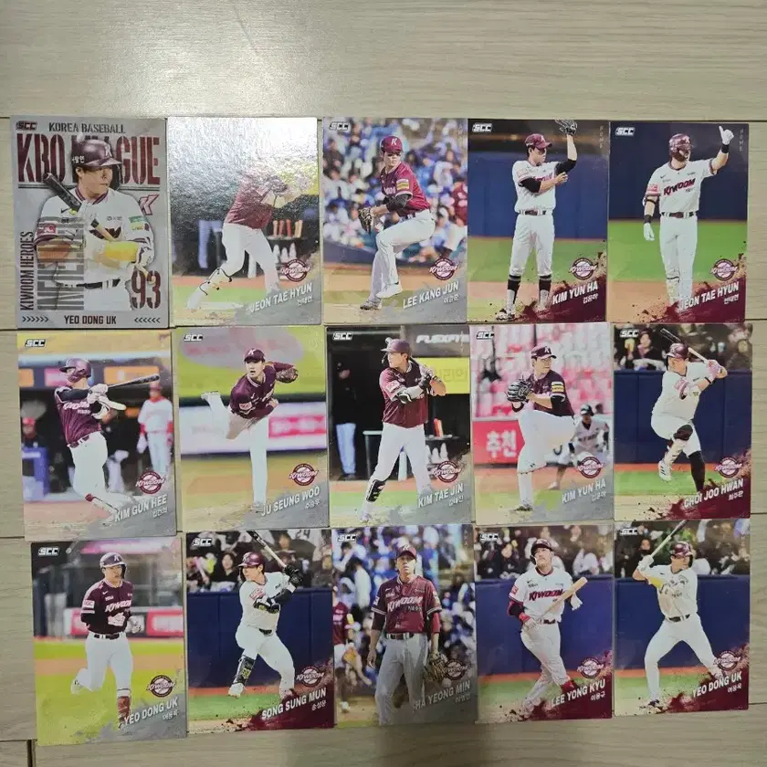KBO Baseball Card Keyum Bulk on Bunjang Global Site.
