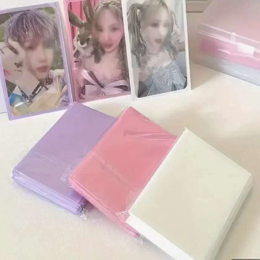 (50 Pieces) Color Sleeve White Packaging Supplies Poca Packaging ...