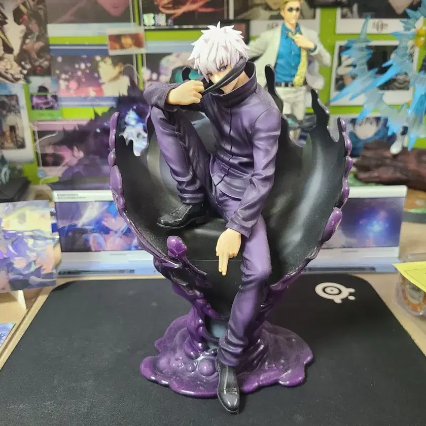 Jujutsu Kaisen 1/7 Scale F:NEX MAPPA Showcase Satoru Gojo Figure #주술회전 ...