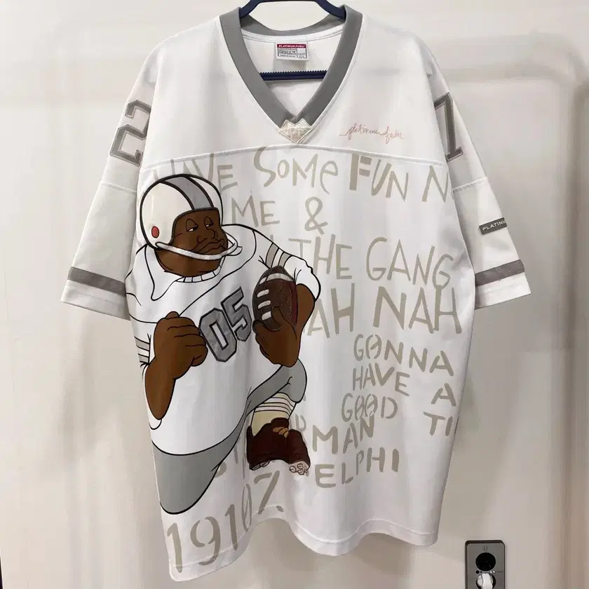 [2XL] HOOBU 90s Old School Football Jersey #푸부져지,#후부져지,#풋볼져지,#빈티지져지 ...