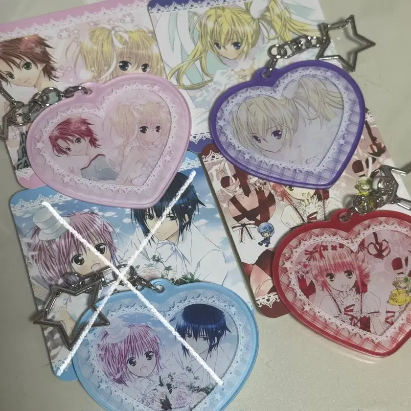 Shugo Chara! Heart Acrylic Pendant Keyring Sera Amu on Bunjang Global Site.