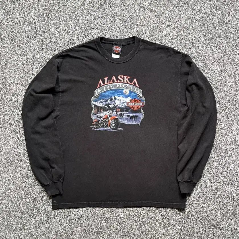 Vintage Harley-Davidson Alaska Long Sleeve T-shirt XL #롱슬리브,#긴팔티,#빈티지 ...