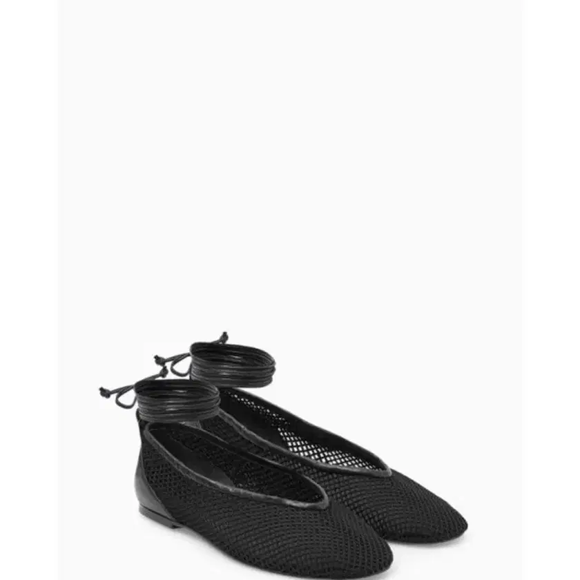 COS Leather-Trimmed Mesh Ballet Flats, Size 38 (Black) #COS,#cos,#코스 ...