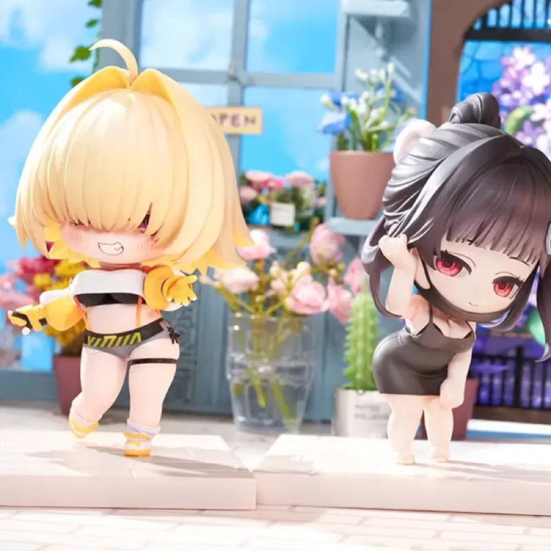 Nikke SD Figure D+Illeg+Acrylic Stand on Bunjang Global Site.