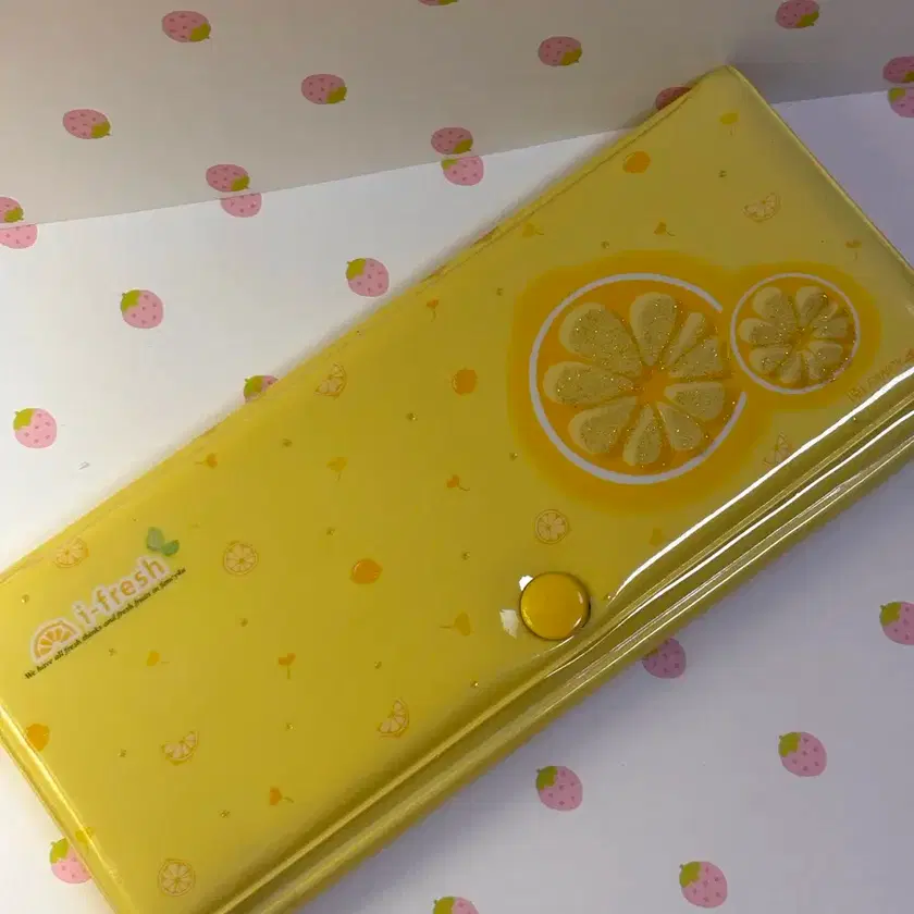 Vintage Stationery I-Fresh Lemon Pencil Case #고전문구,#아이프레시레몬필통,#아이프레시필통 ...