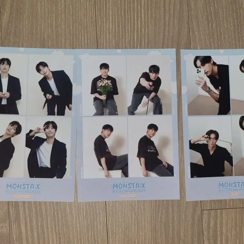 MONSTA X | 몬스타엑스 Monsta X 9th Anniversary Event Four-Cut Photos #몬엑,#형원 ...