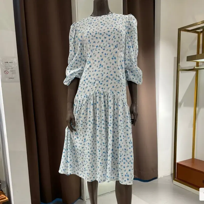 Unworn) Lang & lew Della Flower Long Onepiece White bom gaeul on ...
