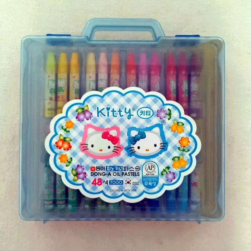 Nostalgic Kitty Crayons / Classic Stationery Dong-A Pinocchio Pas ...