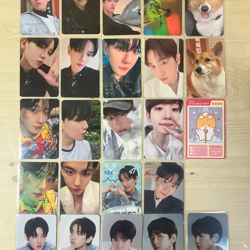 EXO | 엑소 Exo Baekhyun poca, 24 unreleased photocards in bulk #백현헬로월드 ...