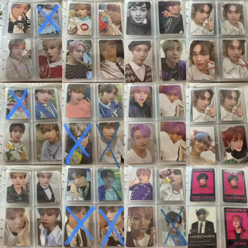 NCT | 엔시티 Nct poca bulk wts (many haechan) mark renjun jeno jaemin ...