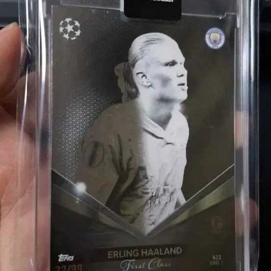 Topps Total Football Haaland First Class 32/99 on Bunjang Global Site.
